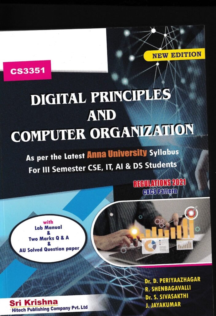 DIGITAL PRINCIPLES AND COMPUTER ORGANIZATION - Assendo Book