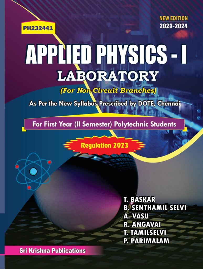 APPLIED PHYSICS – I (English) (laboratory) - Assendo Book